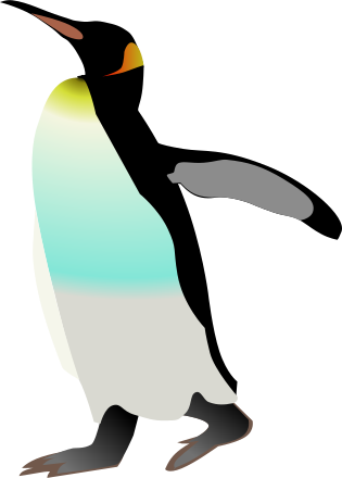 Penguin Walking Clip Art Image - ClipSafari
