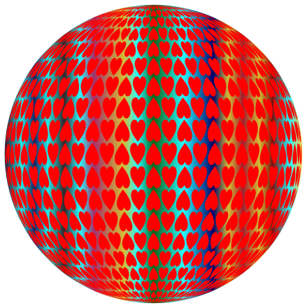 Heart Sphere Clip Art Image - ClipSafari