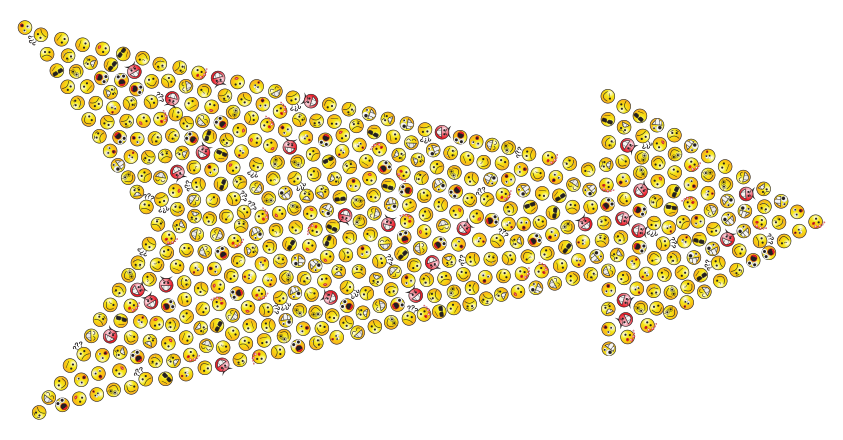 Smileys Arrow Clip Art Image - ClipSafari