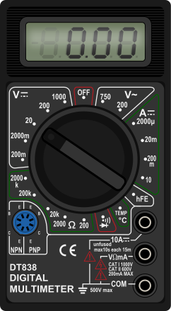 Digital Multimeter Clip Art Image - ClipSafari