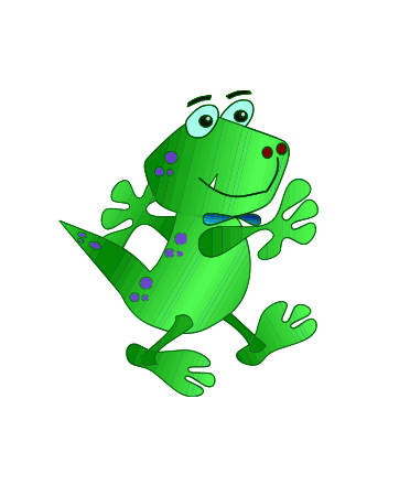 Green Dinosaur Walking Clip Art Image - ClipSafari