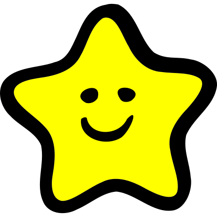 Happy Star Clip Art Image - ClipSafari