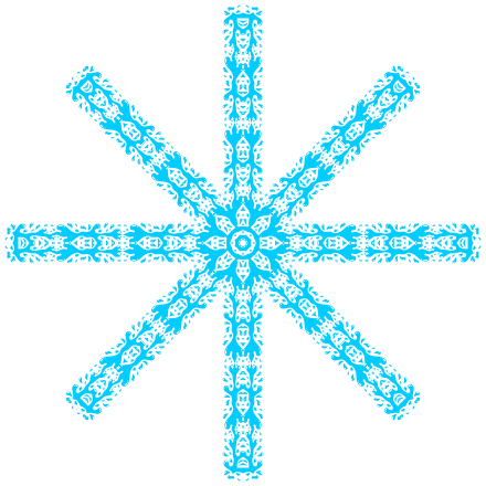 Blue Star Pattern Clip Art Image - ClipSafari