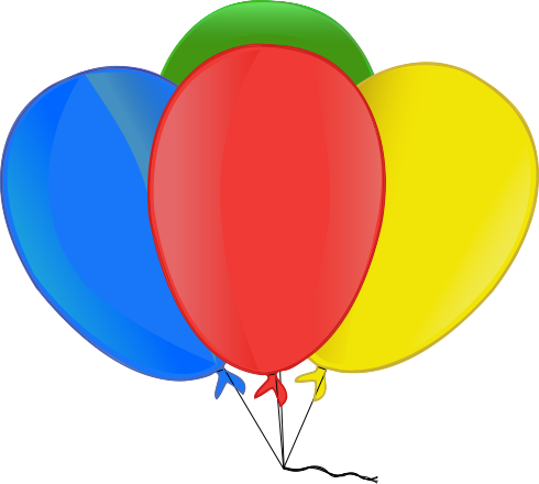 Party Balloons Clip Art Image - ClipSafari