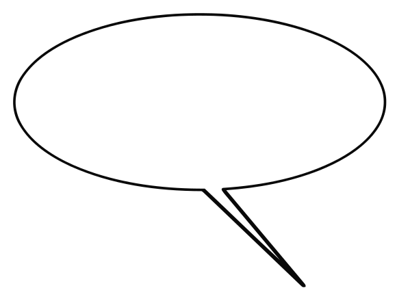 Blank Speech Bubble Clip Art Image - ClipSafari