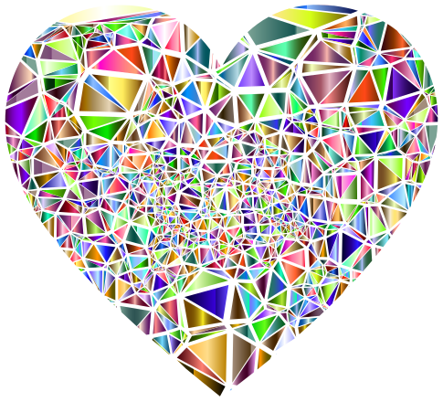 Heart of Many Colors Clip Art Image - ClipSafari