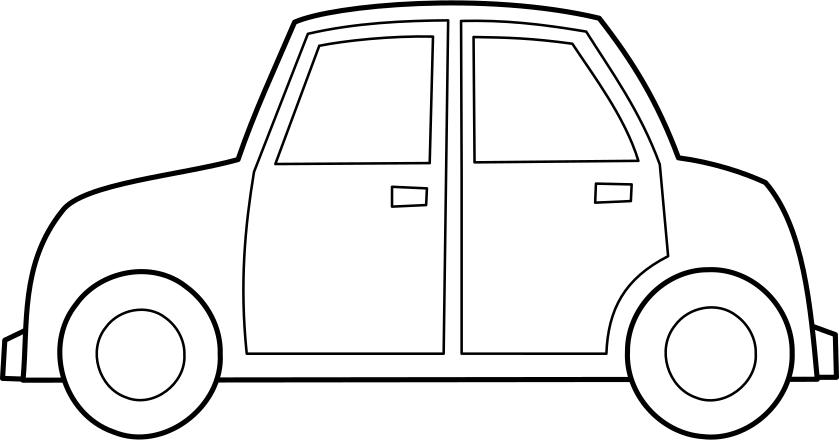 Car Outline Clip Art Image - ClipSafari
