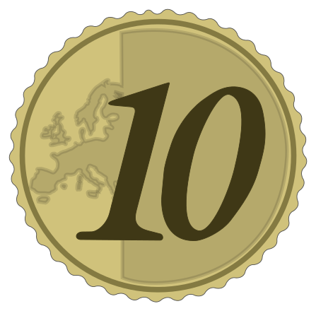 10 cent coin Clip Art Image - ClipSafari