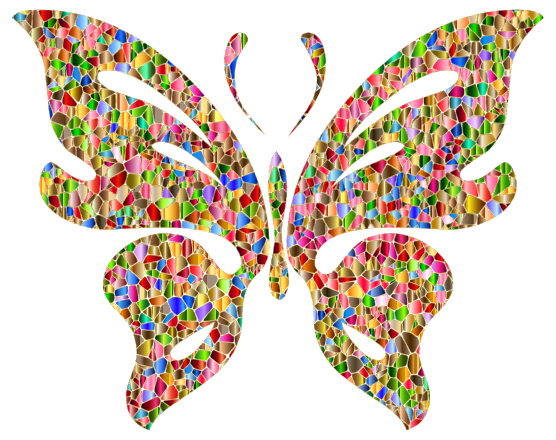 Colorful Butterfly Clip Art Image - ClipSafari