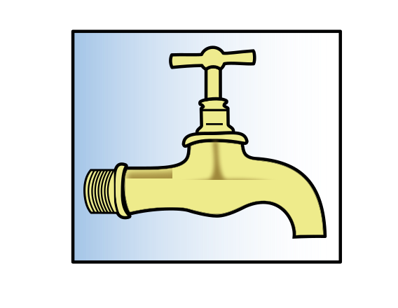 Golden Tap Clip Art Image - ClipSafari