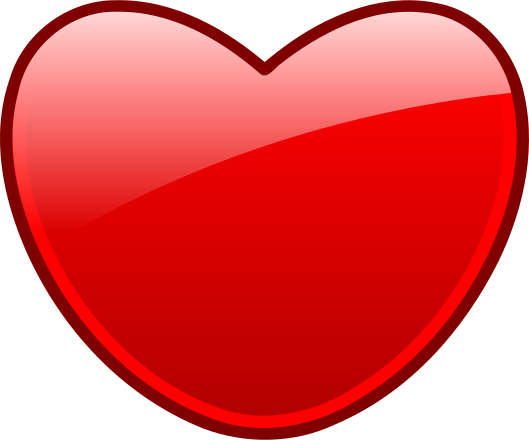 Red Heart Clip Art Image - ClipSafari