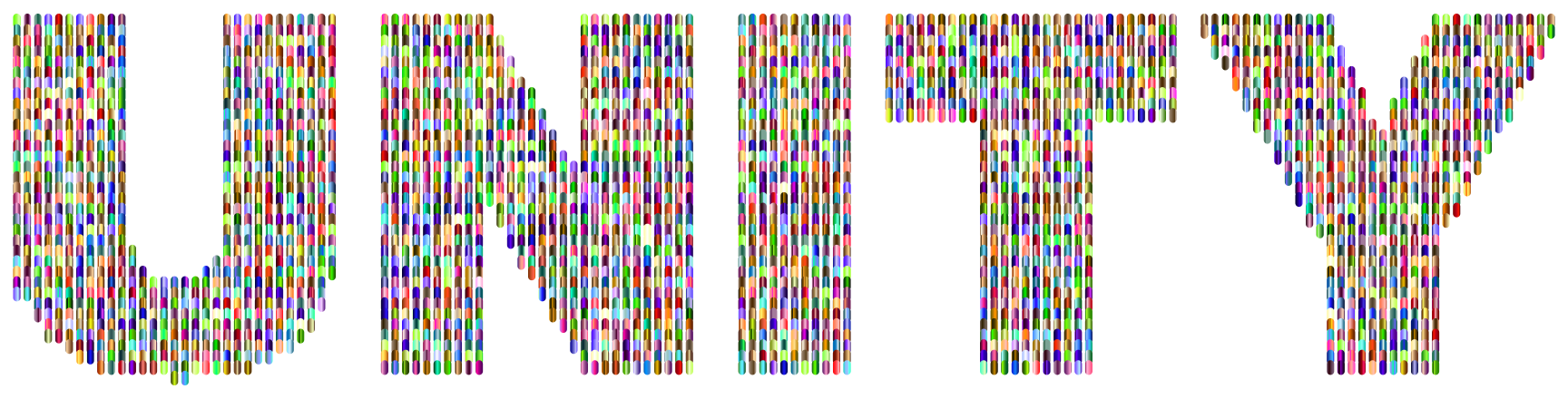 Unity Typography Clip Art Image - ClipSafari