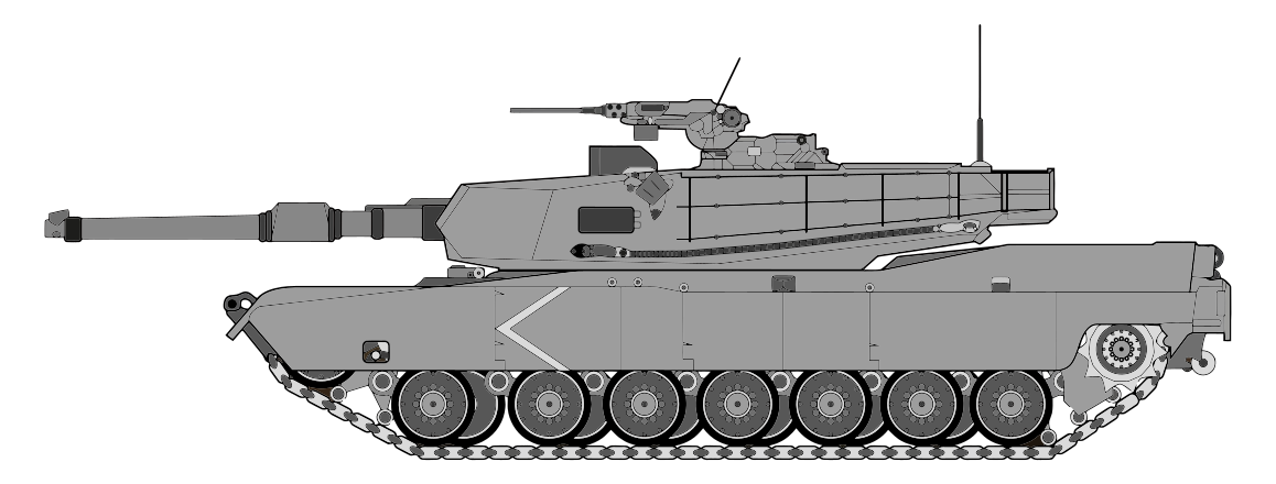 Tank Profile Illustration Clip Art Image - ClipSafari