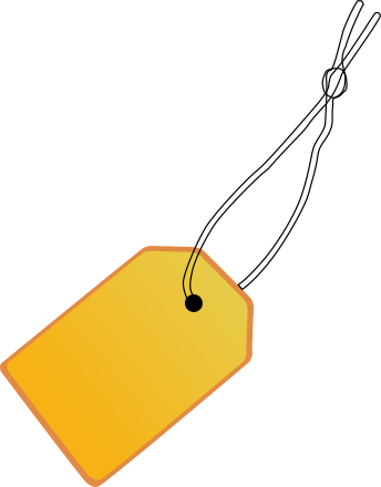 Yellow Tag Clip Art Image - ClipSafari