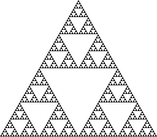Triangle Made Out Of Smaller Triangles Clip Art Image - ClipSafari