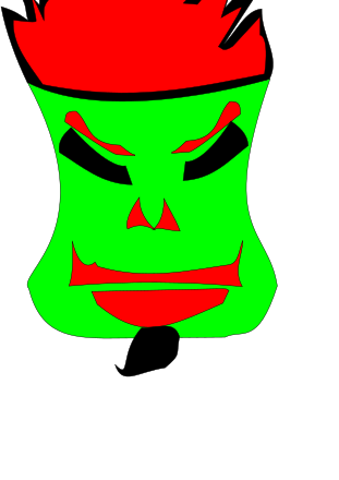 Green Face Clip Art Image - ClipSafari
