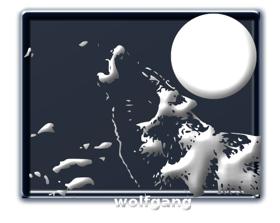 Wolf howling at moon Clip Art Image - ClipSafari