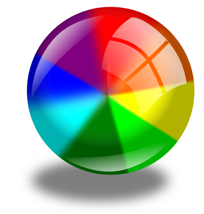 Color Wheel Sphere Clip Art Image - ClipSafari