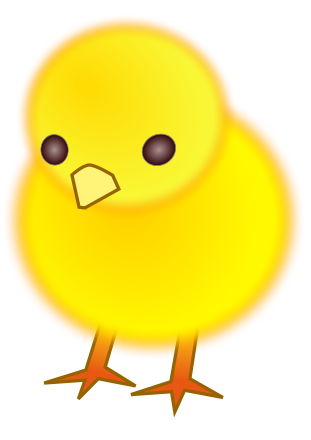 Yellow Chick Clip Art Image - ClipSafari
