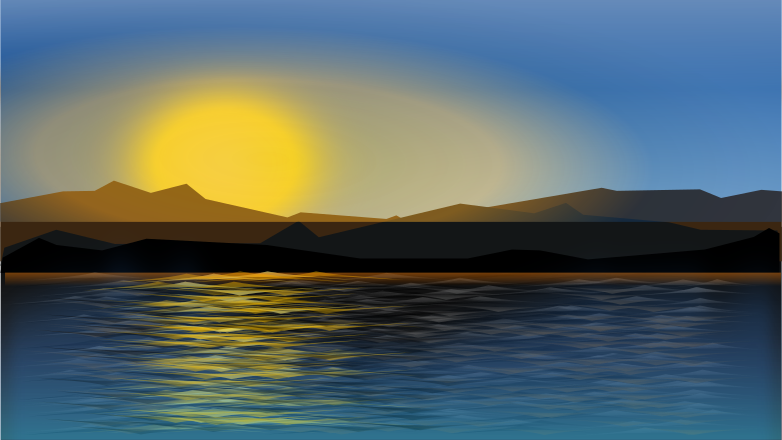 Sunset Clip Art Image - ClipSafari
