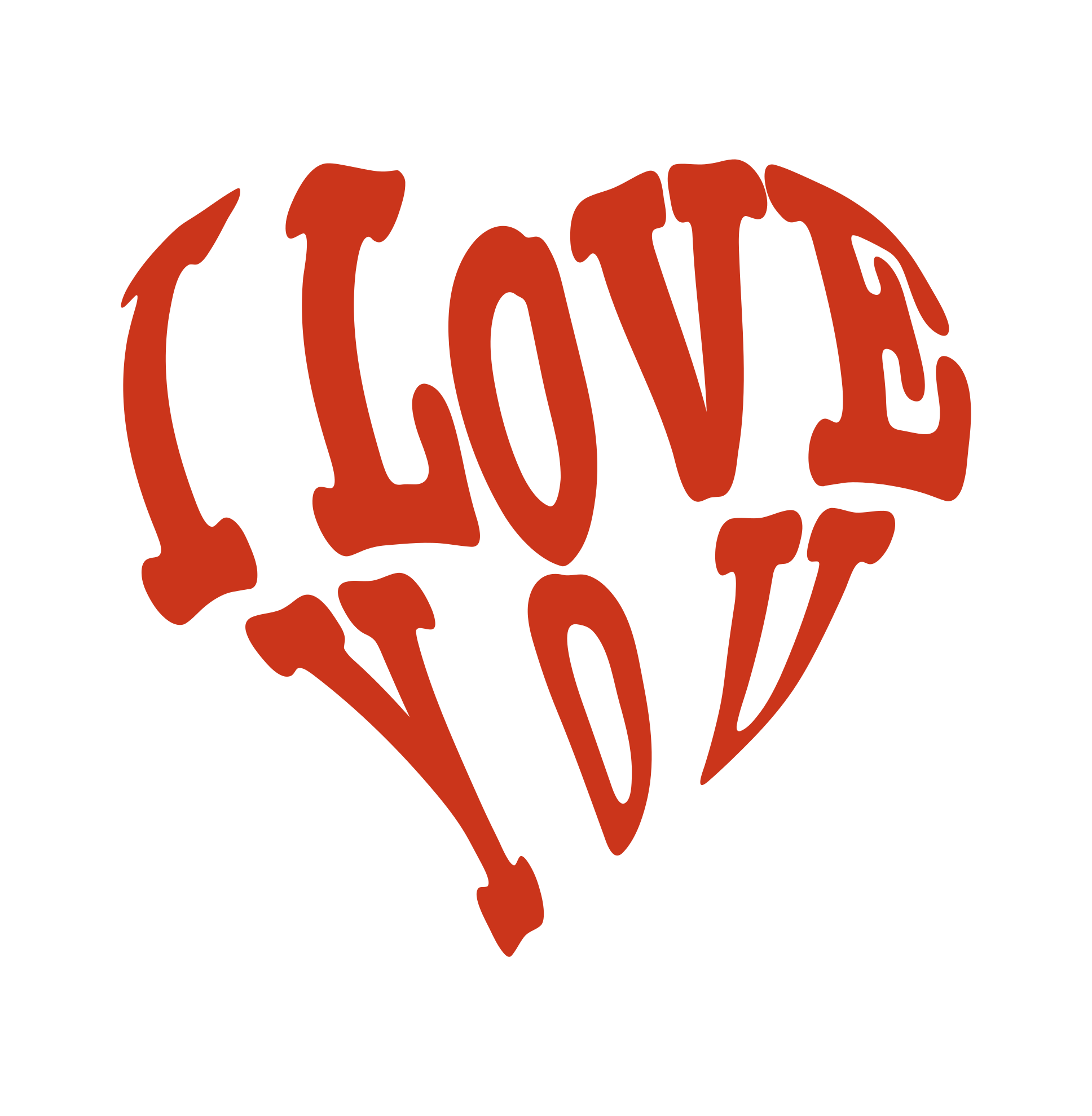  I Love You Love Heart Clip Art Image ClipSafari