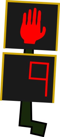 Red Hand Sign Clip Art Image - ClipSafari