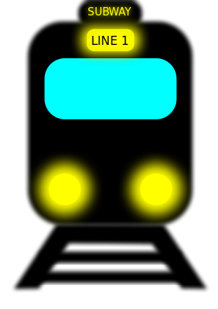 Subway Line 1 Clip Art Image - ClipSafari