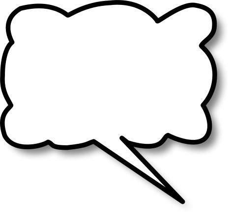 Blank Speech Bubble Clip Art Image - ClipSafari