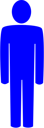 Blue Man Clip Art Image - ClipSafari