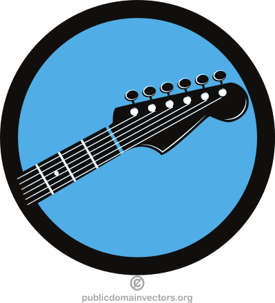 Guitar Logo Clip Art Image - ClipSafari