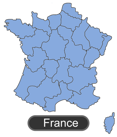 Map of France Clip Art Image - ClipSafari