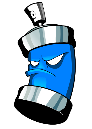 Angry Spray Can Clip Art Image - ClipSafari