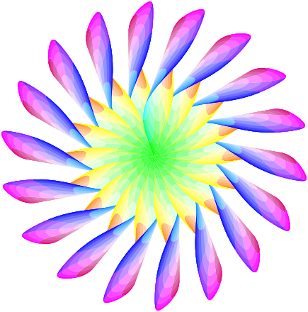 Colorful Flower Clip Art Image - ClipSafari