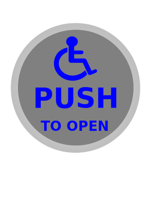 Push to Open Button Clip Art Image - ClipSafari