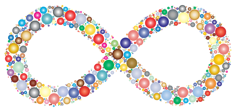 Bubble Infinity Symbol Clip Art Image - ClipSafari