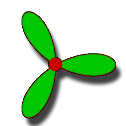 Green Propeller Clip Art Image - ClipSafari