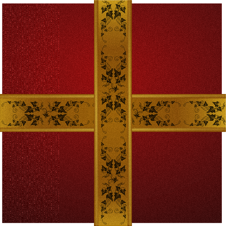 Gold Cross on Red Background Clip Art Image - ClipSafari