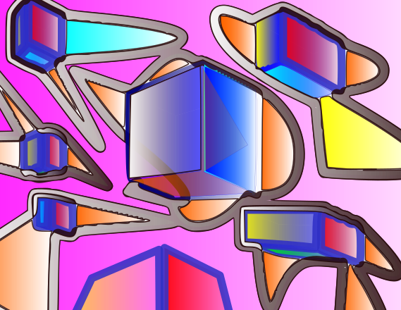 Abstract Shapes Clip Art Image - ClipSafari