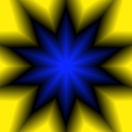 Yellow and Blue Star Clip Art Image - ClipSafari