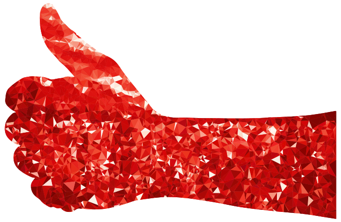 Red Thumbs Up Clip Art Image - ClipSafari