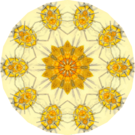 Yellow Flower Design Clip Art Image - ClipSafari