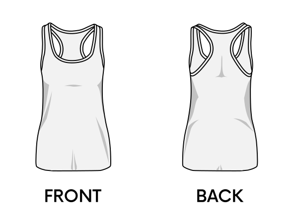 T-shirt front and back Clip Art Image - ClipSafari