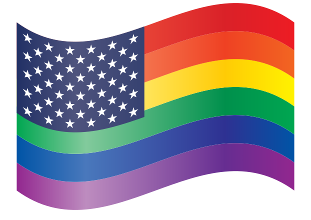 Rainbow Flag Clip Art Image - ClipSafari