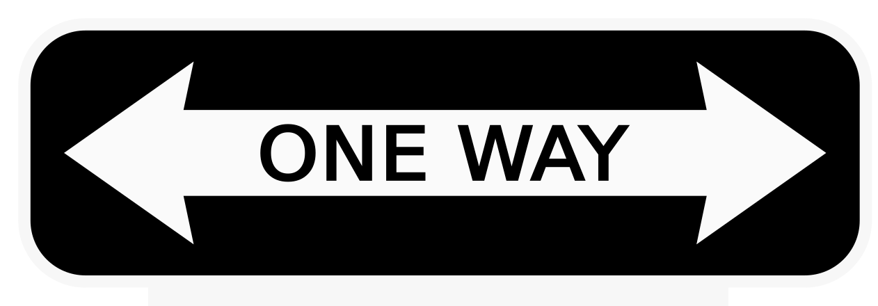 One Way Sign Clip Art Image - ClipSafari