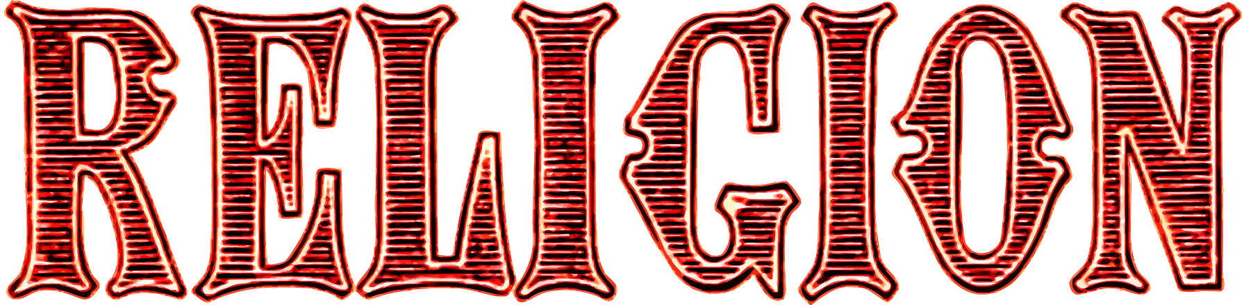 Religion Word Art Clip Art Image - ClipSafari