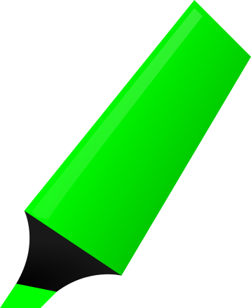 Green Highlighter Clip Art Image - ClipSafari