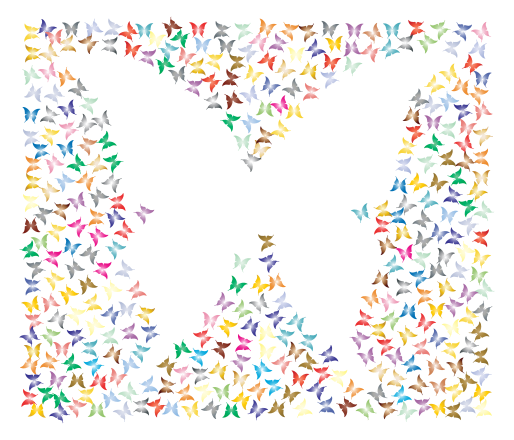 Butterfly Pattern Clip Art Image - ClipSafari
