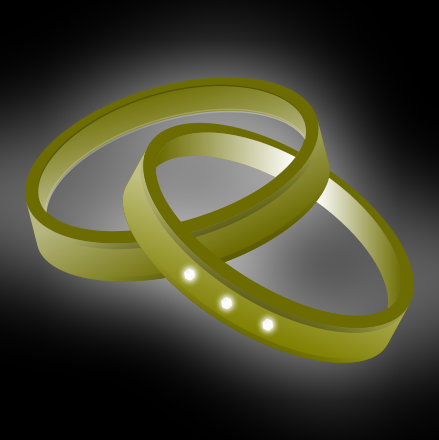 Wedding Rings Clip Art Image - ClipSafari