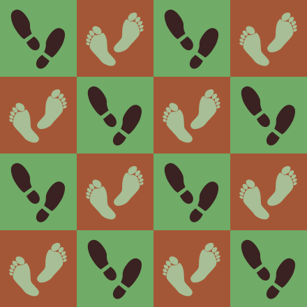 Foot Pattern Clip Art Image - ClipSafari