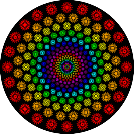 Colorful Round Shape Clip Art Image - ClipSafari